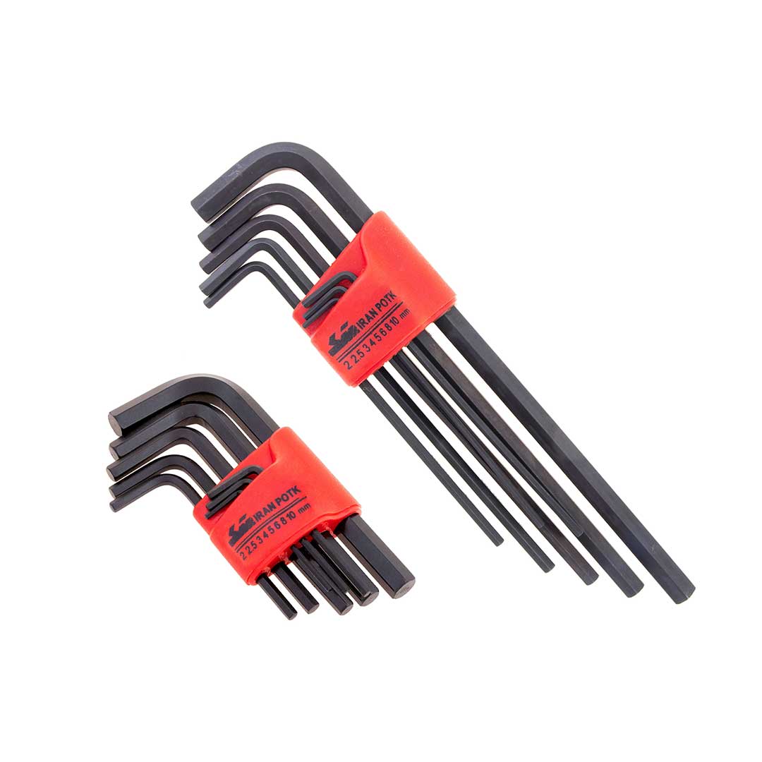 Hexagon Socket Key Set - IranPotk | Industrial tool manufacturer