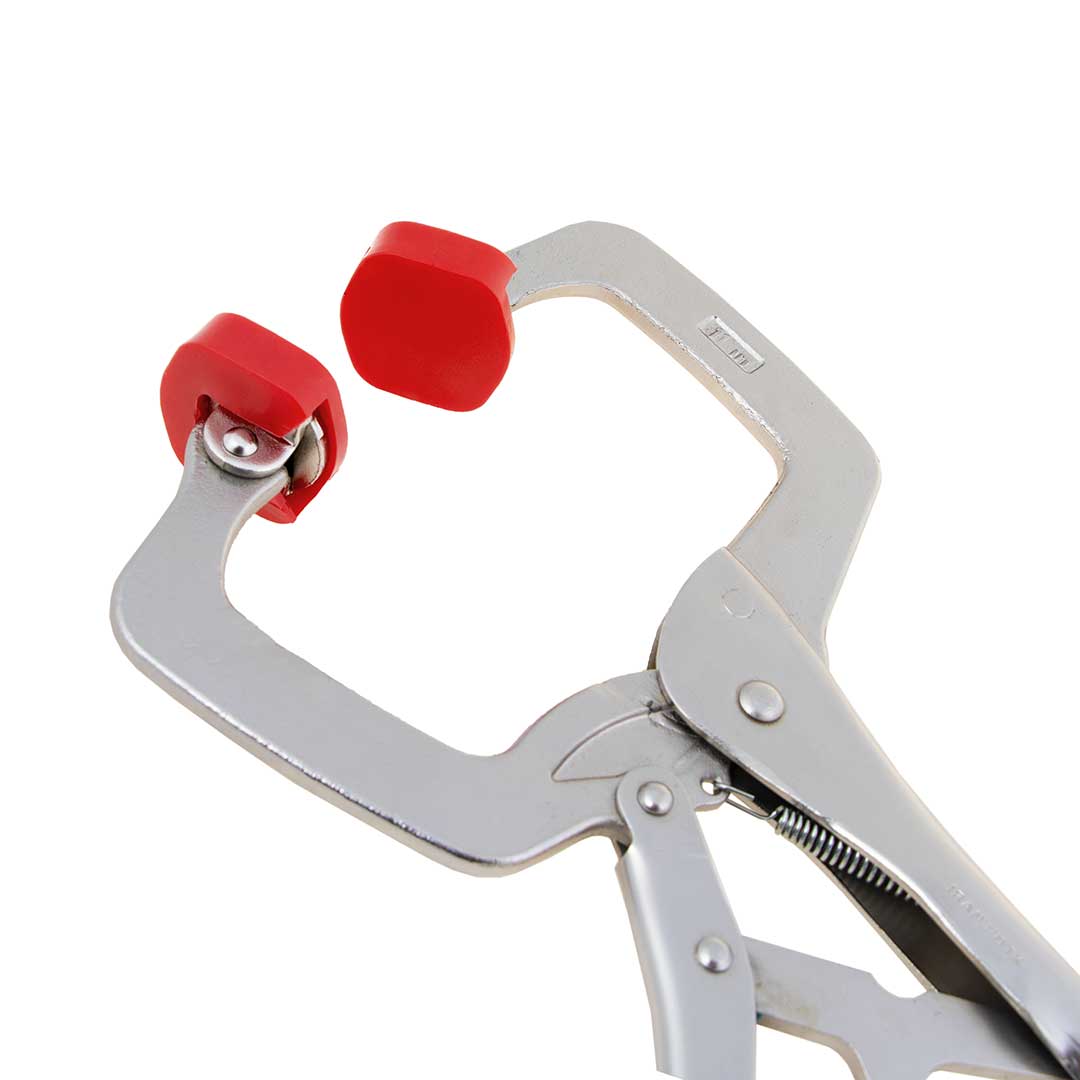 Locking Clamp With Swivel Pads & Soft Pads - IranPotk | Industrial tool ...